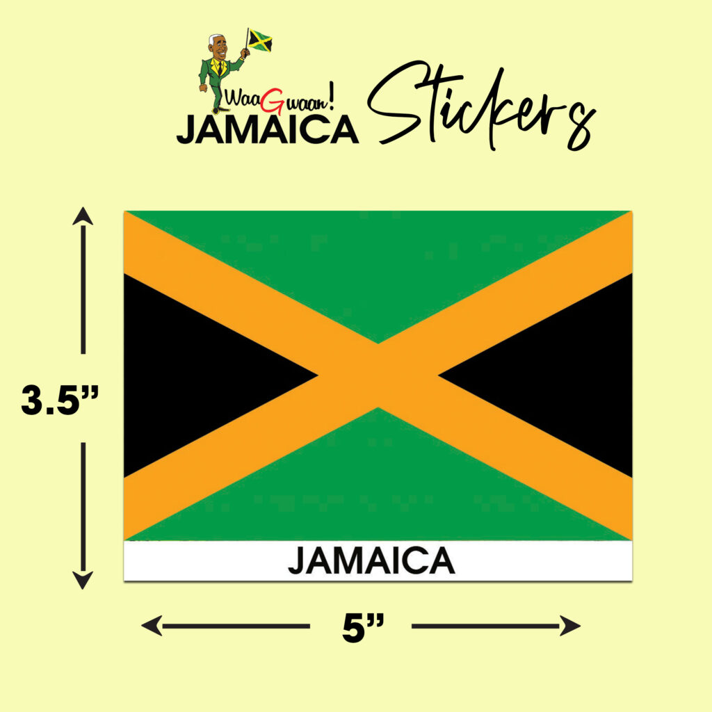 Stickers Jamaican Flag - Gemisis Jamaica